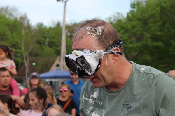 Young School Principal takes one for the team Friday night